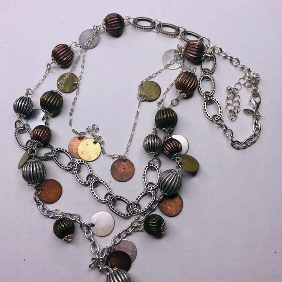 Premier Designs | Jewelry | Premier Designs Necklace Triple Strand Ball ...